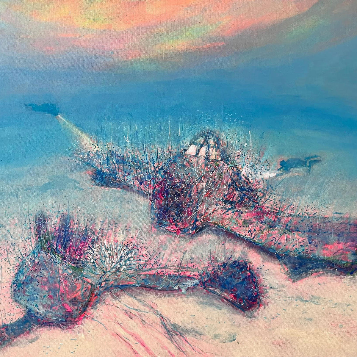 The Afterlife Series: Painting the Shipwrecks of Bikini Atoll – GRACE MARQUEZ STUDIO